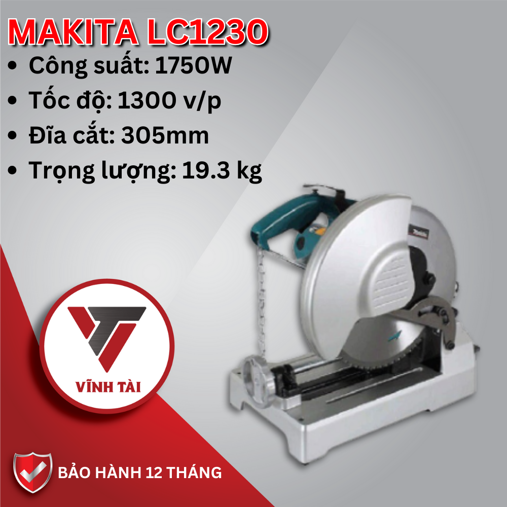 Máy cắt sắt 300mm Makita LC1230 (lưỡi hợp kim) – Máy khoan – máy cắt ...
