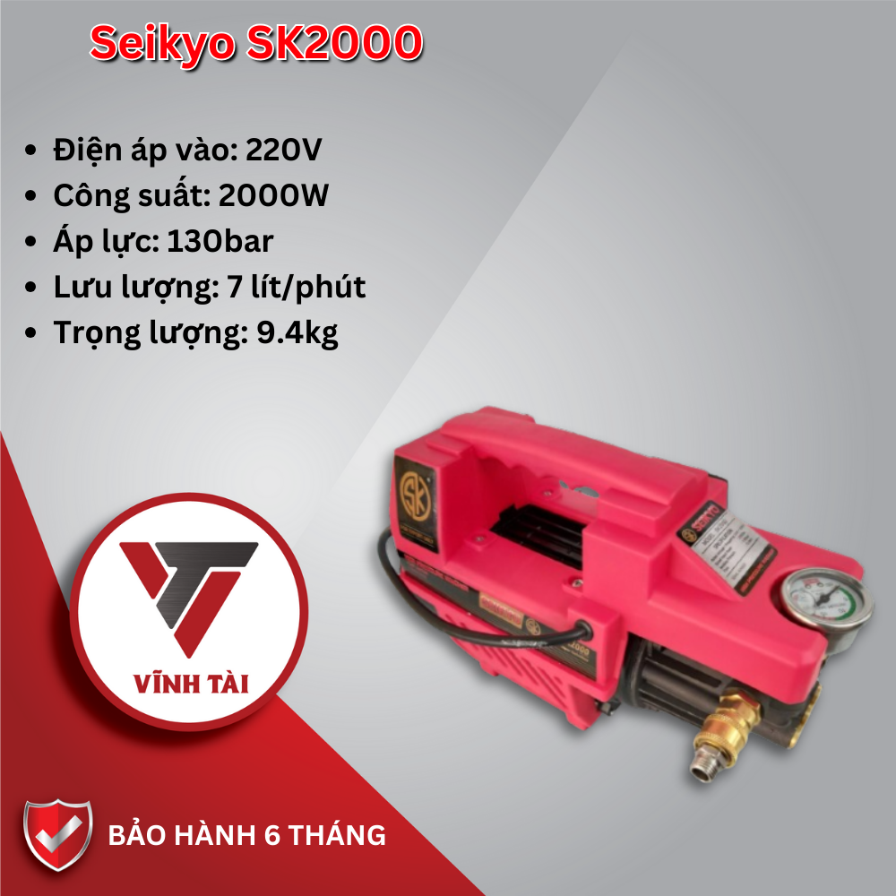 Máy phun xịt rửa Seikyo SK2000 – Máy khoan – máy cắt – máy mài – máy ...
