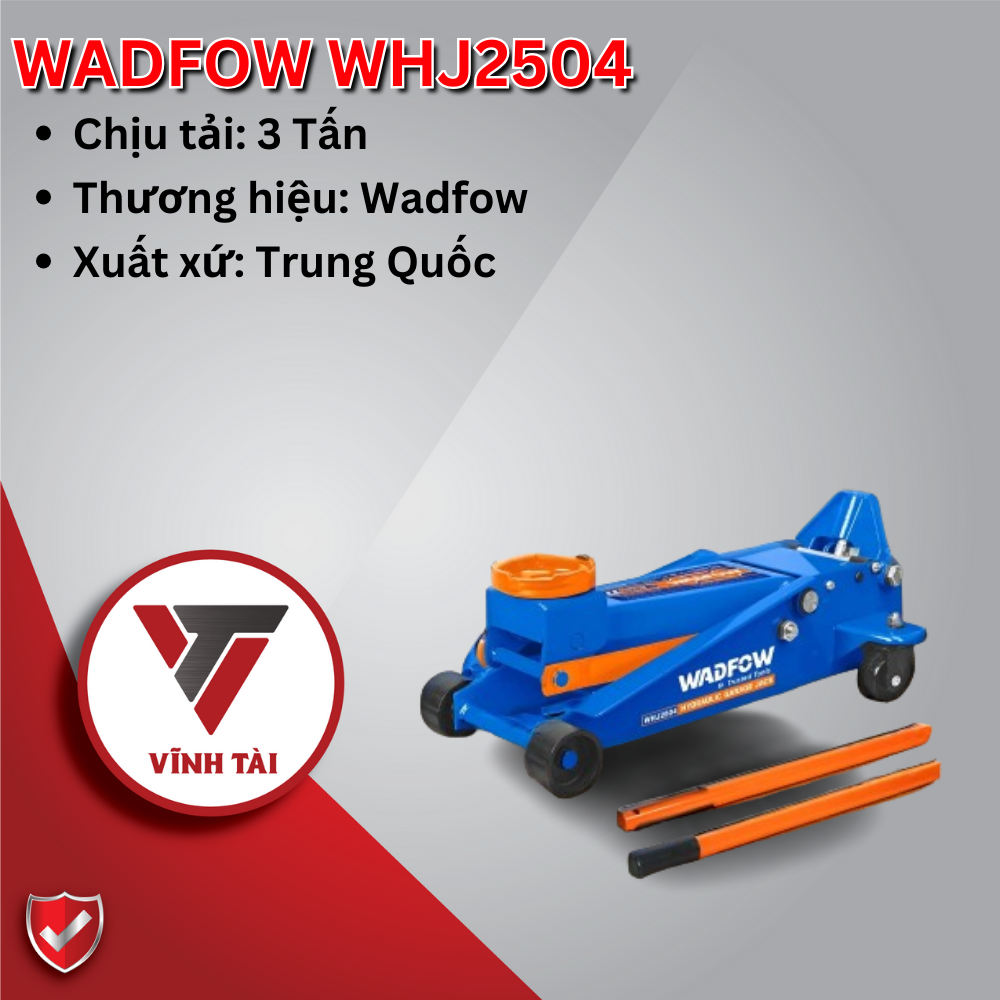 Đội cá sấu 3 tấn WADFOW WHJ2504 – Máy khoan – máy cắt – máy mài – máy ...